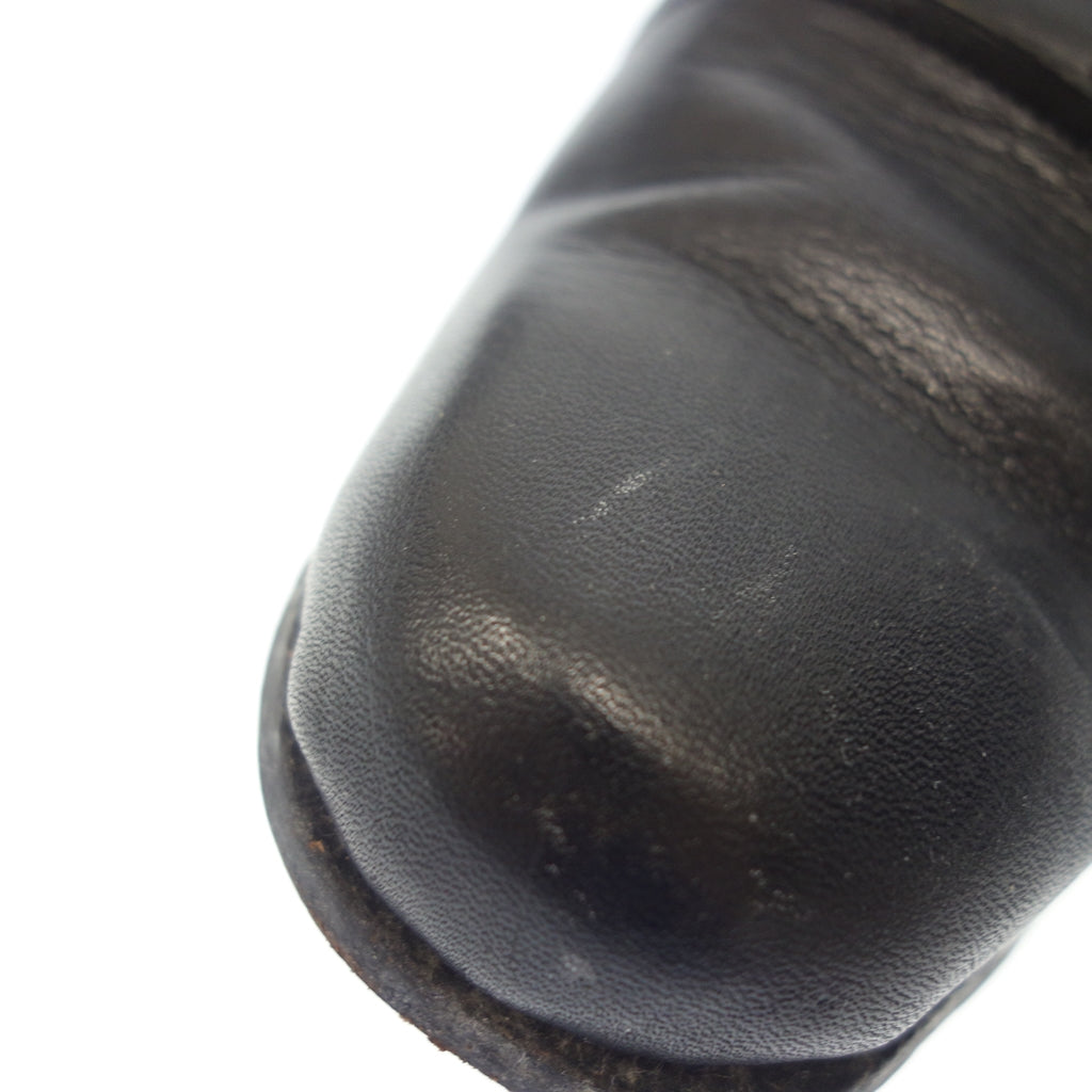 Used Paul Harnden slip-on leather ladies black size 5 Paul Used Paul Harnden slip-on leather ladies black size 5 Paul